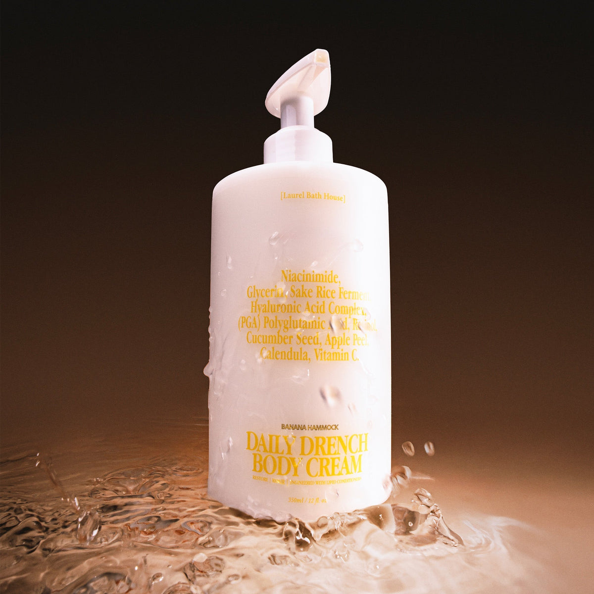 Laurel Bath House Daily Drench Body Cream | Banana Hammock – Nanaka